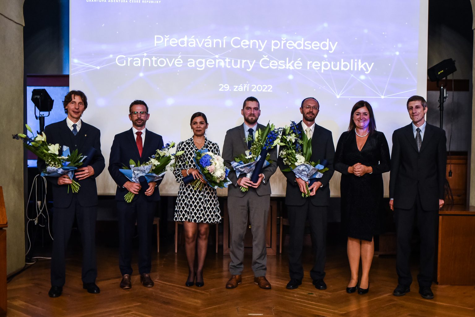 The President of the Czech Science Foundation along with the Minister ...